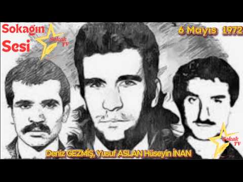 Deniz GEZMİŞ, Yusuf ASLAN Hüseyin İNAN- 6 Mayıs  1972 - #sokaktv #sokakröportajı