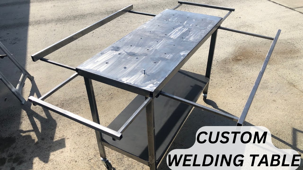 Custom Welding Table - YouTube