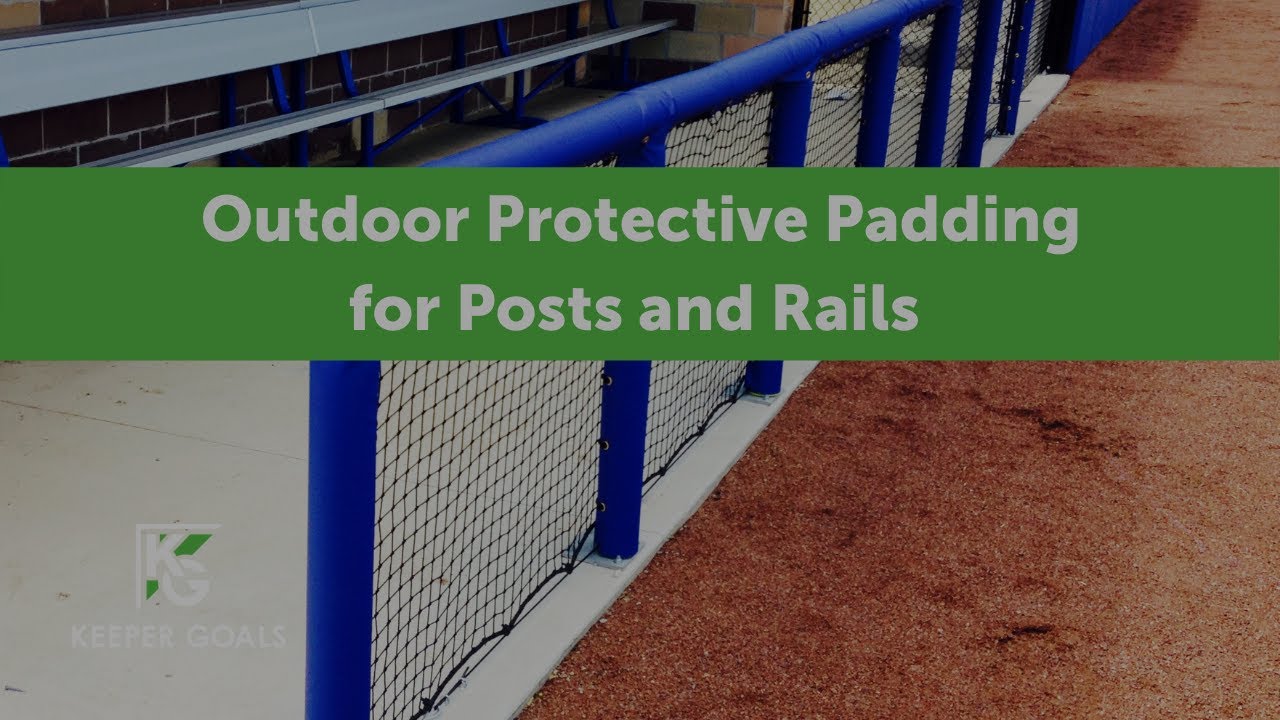 Outdoor Protective Padding For Posts and Rails - YouTube
