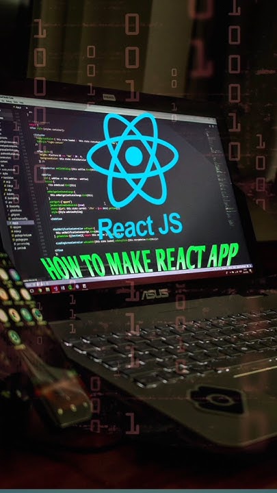 How to make react app. #frontend - YouTube