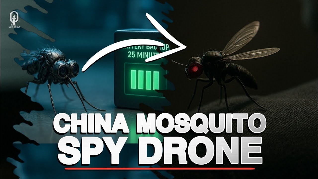 "Mosquito-Sized Spy Drone" - YouTube