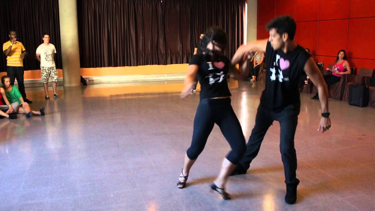 Rachel & Rodrigo, Zouk workshop demo, Barcelona congress 2011-05-01 [HD ...