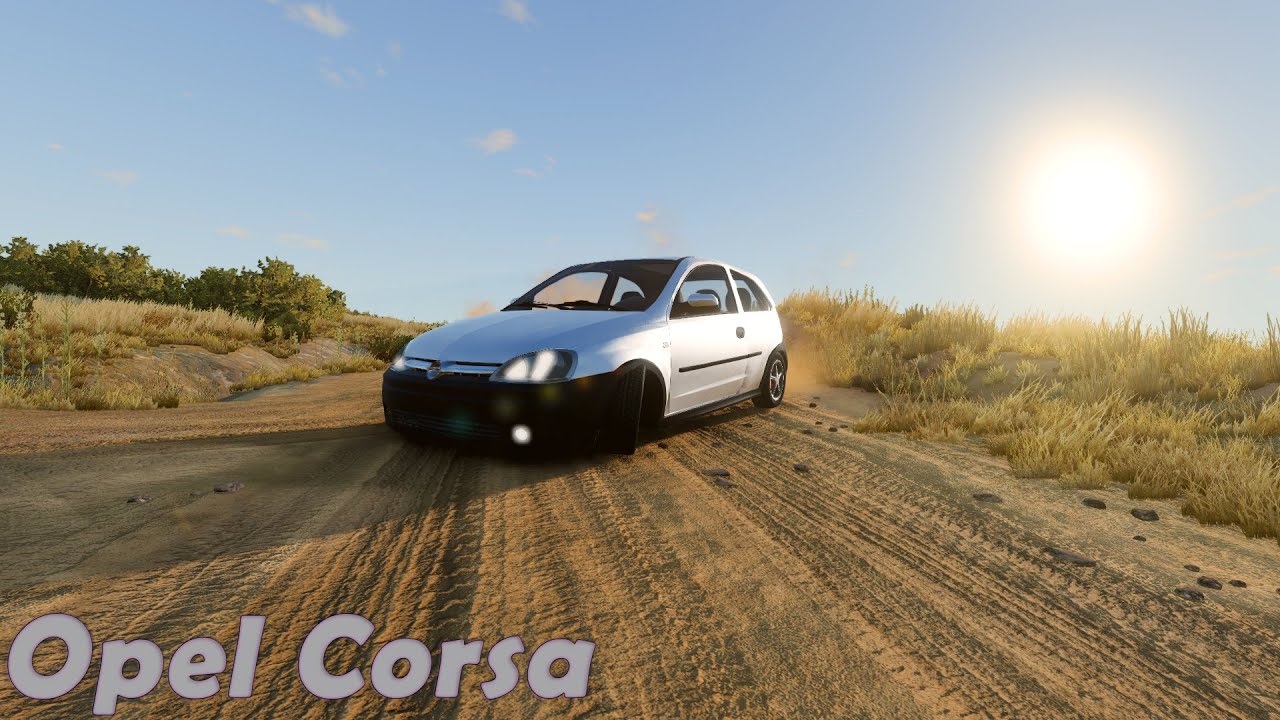 Opel Corsa-BeamNG Drive(#2321) - YouTube