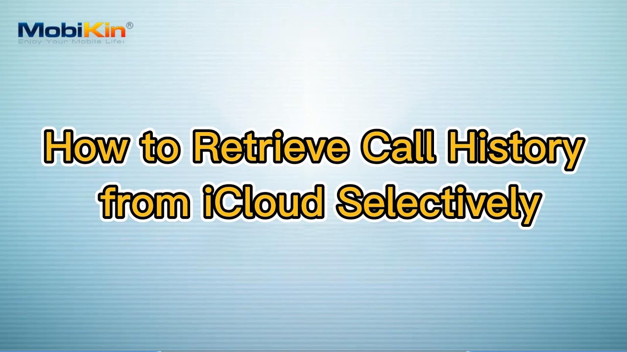 How to View and Retrieve Call History from iCloud [iOS 17 Available ...