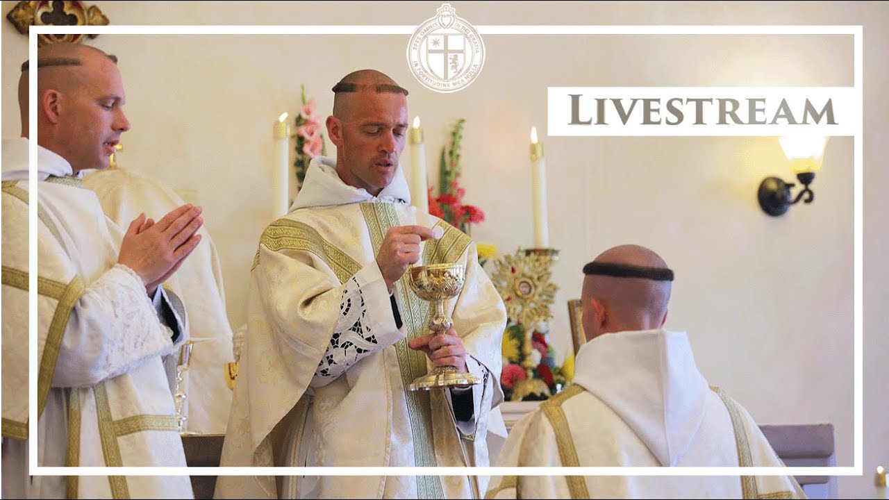 First Mass - Fr. Justin, O.S.B. - 6/22/24 - YouTube