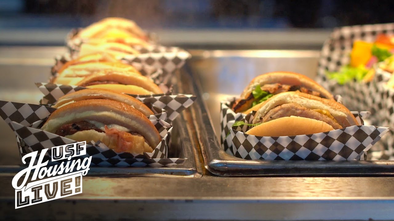 USF Housing LIVE! - 907 - Dining On Campus - YouTube