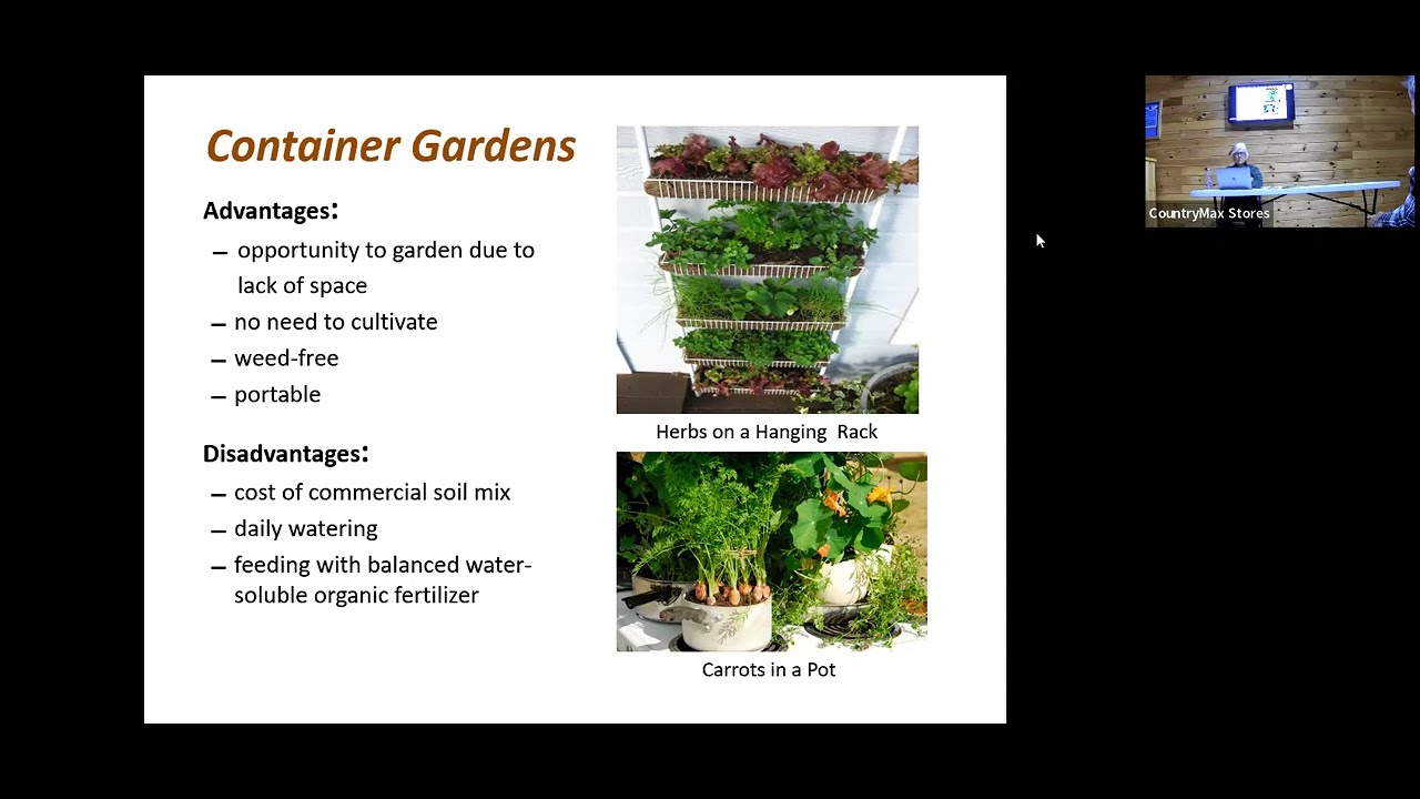 Cornell at CountryMax - Vegetable Gardening 101 - YouTube