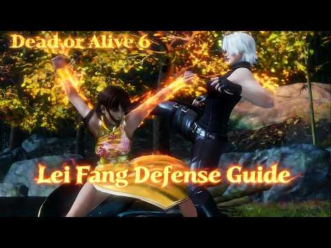 Dead or Alive 6 Lei Fang Defensive Tools Guide