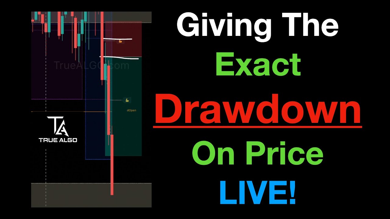 Drawdown Strategy Used Live with Proof - Don't Fear it Predict it - YouTube