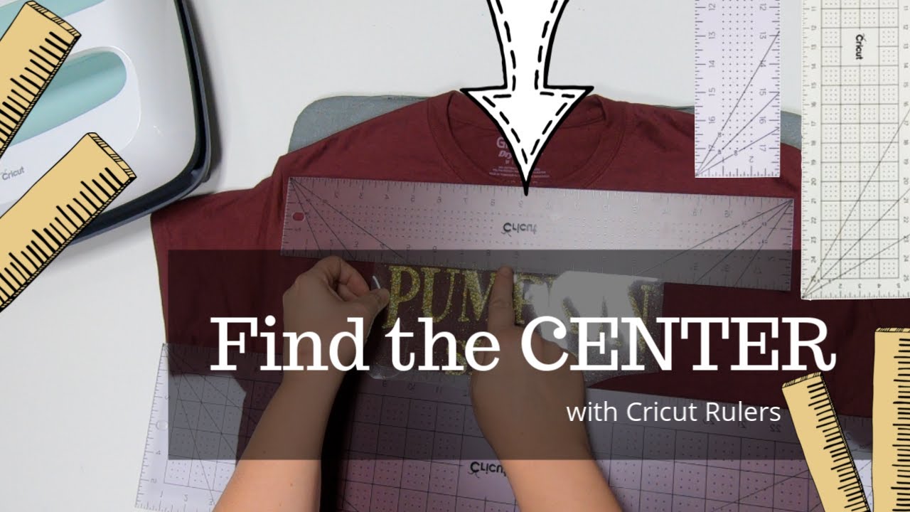 How to find the center of a 2x or larger T-Shirt? - YouTube