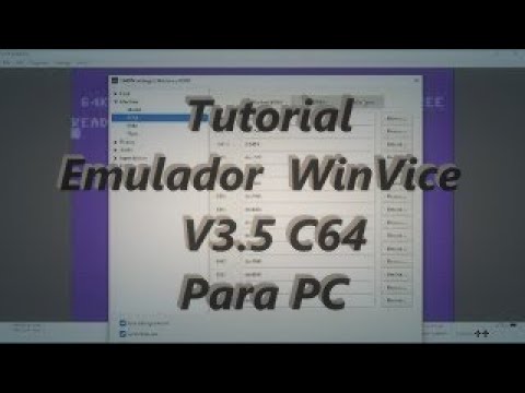 👨‍🎓Tutorial Emulador WinVice 3.5 C64 😀 - YouTube
