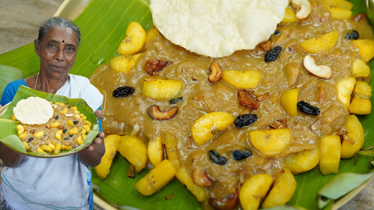 Kerala Style Ada Pradhaman Recipe- Sadhya Recipes - YouTube