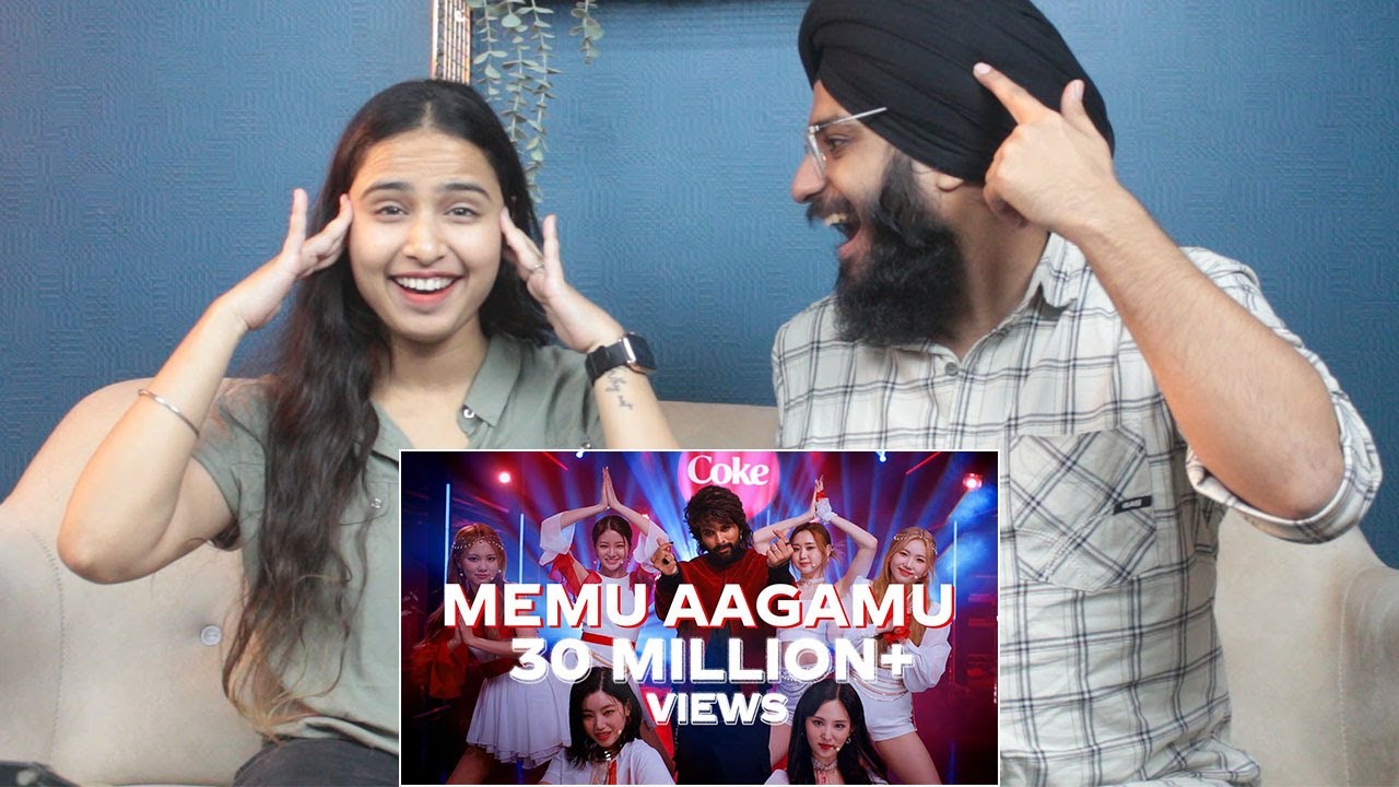 Memu Aagamu ft. Allu Arjun, Armaan Malik, and TRI.BE REACTION Realtime ...