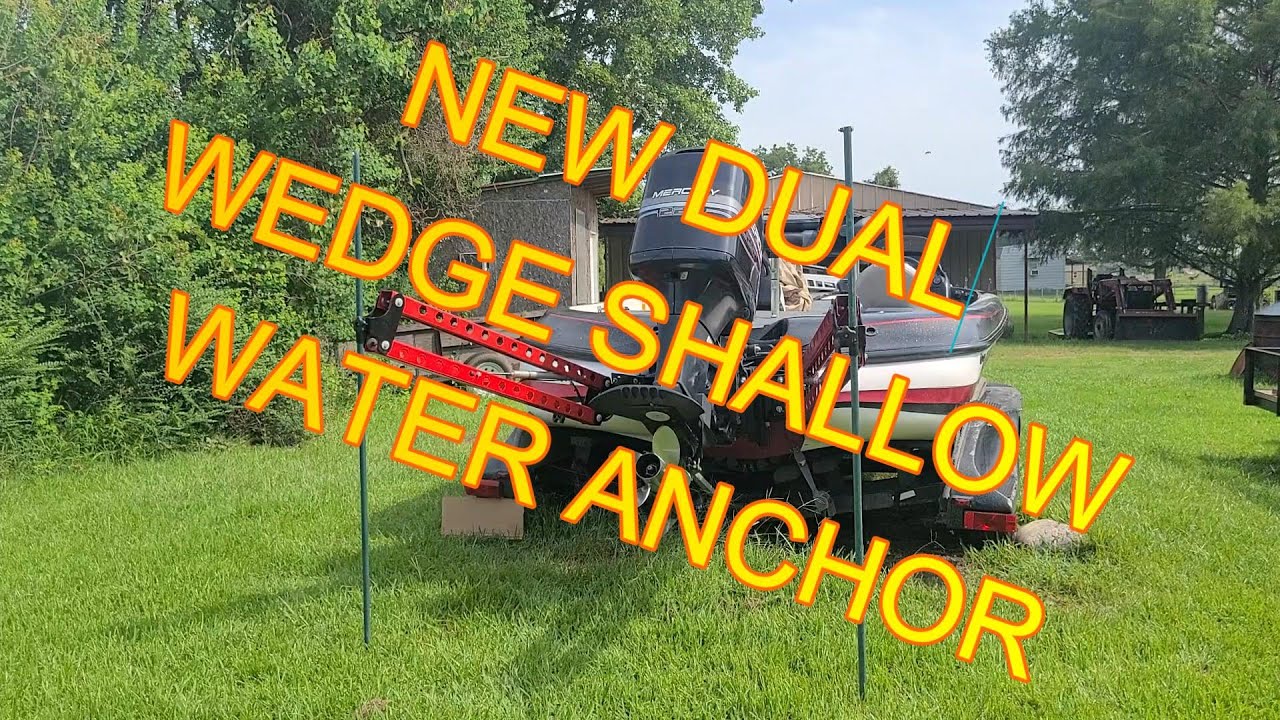 DIY NEW DUAL WEDGE SHALLOW WATER ANCHOR - YouTube