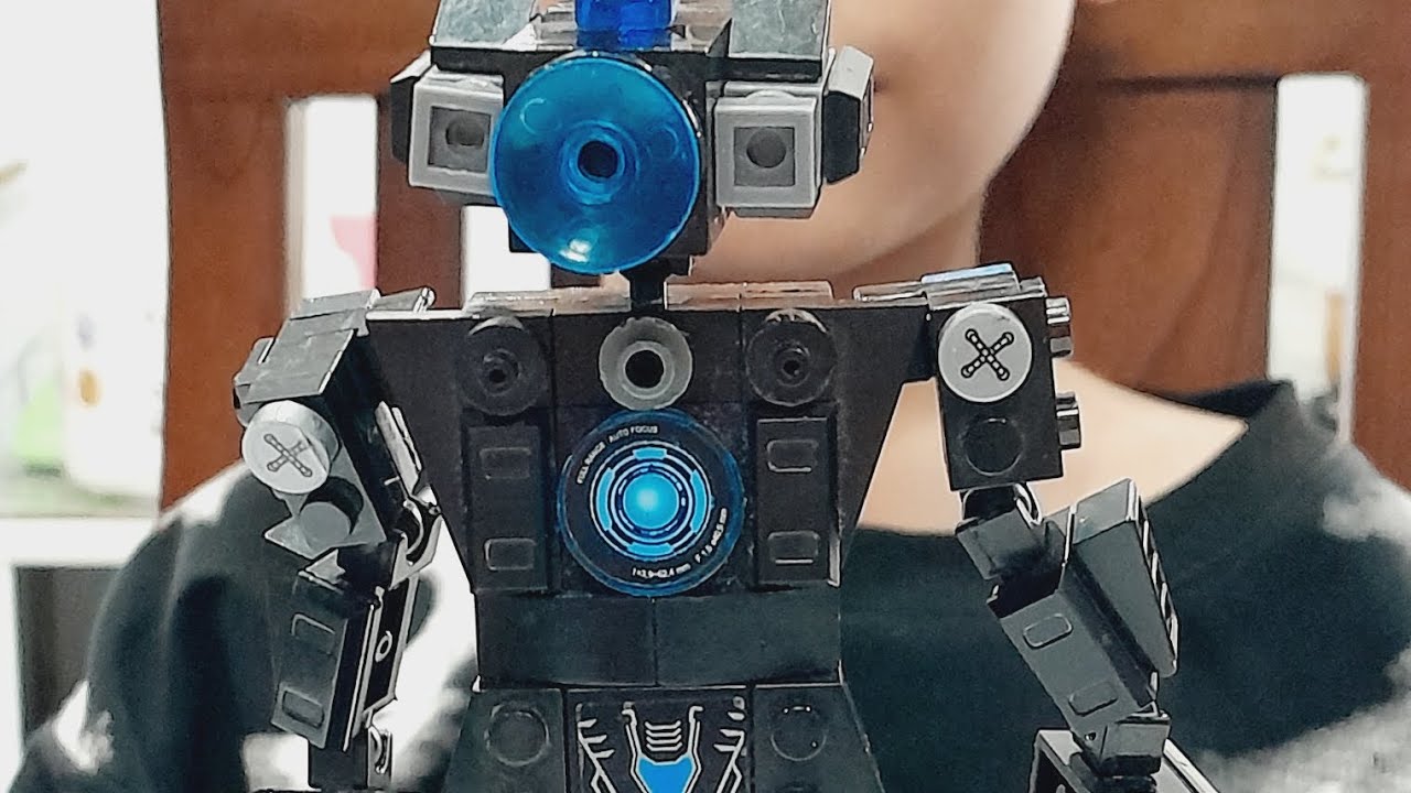 camera man lego titan lego bin setup - YouTube