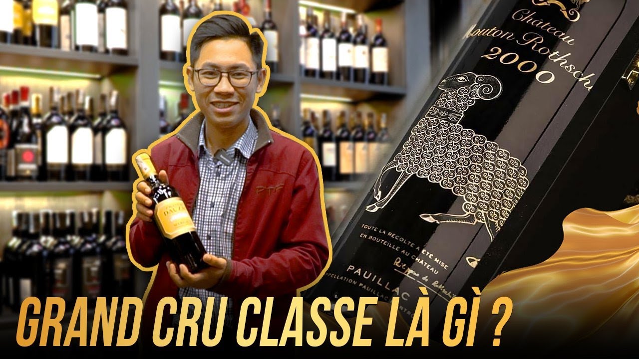 Grand Cru Classe là gì ? - YouTube