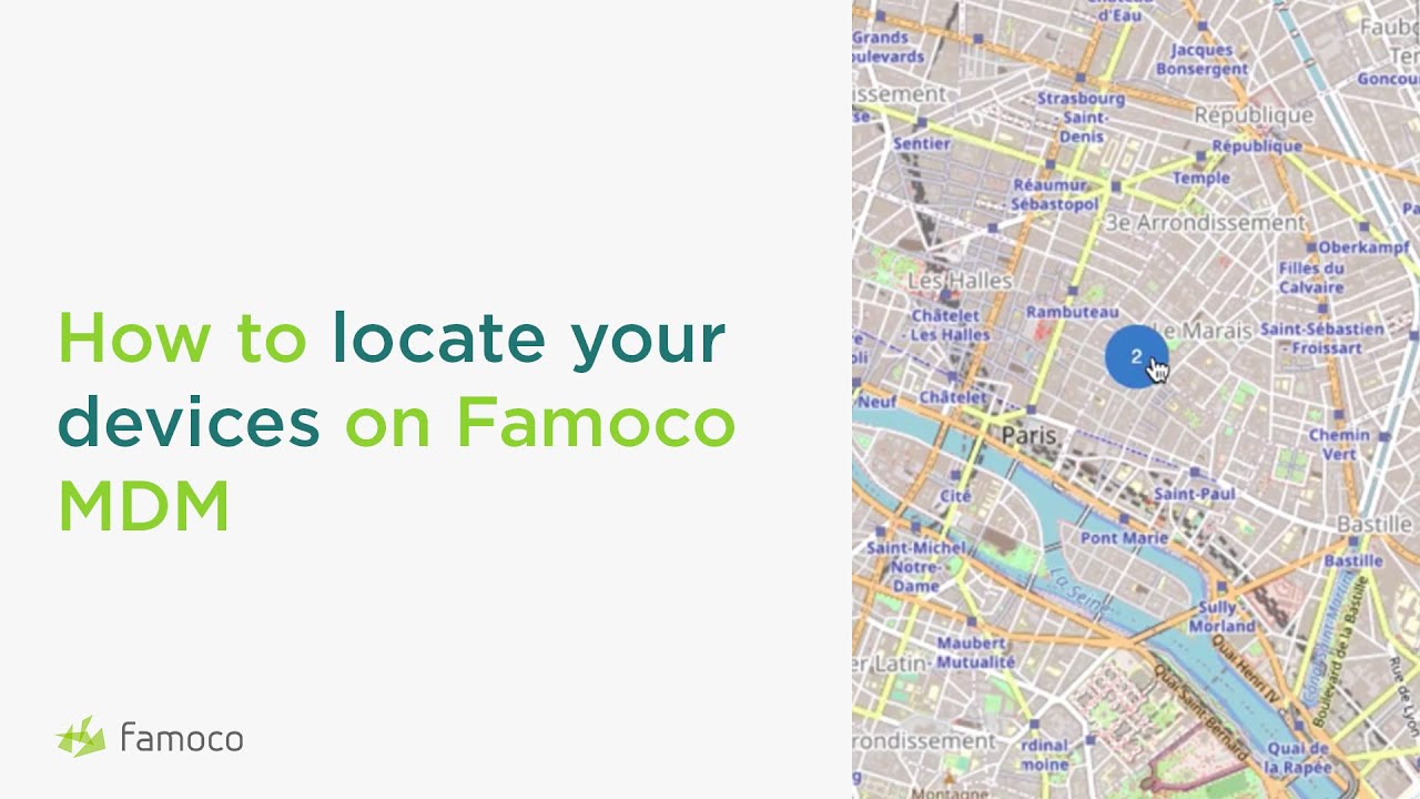 How to locate your devices | Famoco MDM Tutorials - YouTube