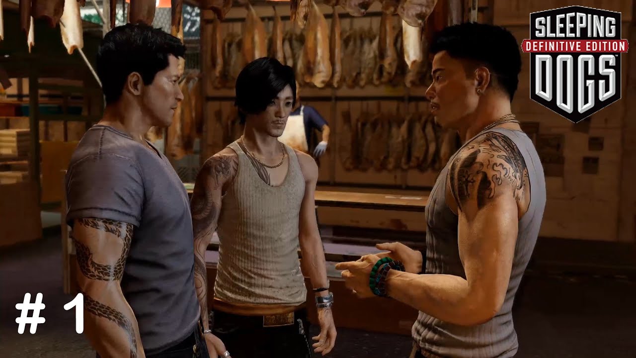 หมาไม่ดุแต่กัดเลย Sleeping dogs#1 - YouTube