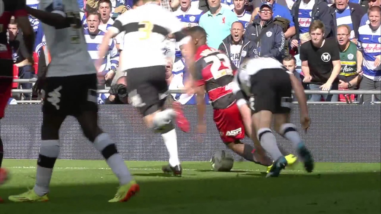 BBC's Phil Parry Goes Ballistic! Derby 0 -1 QPR - YouTube