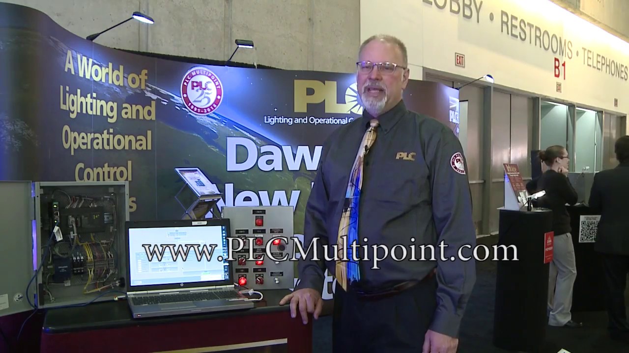 ELM Lighting Control by PLC Multipoint - YouTube