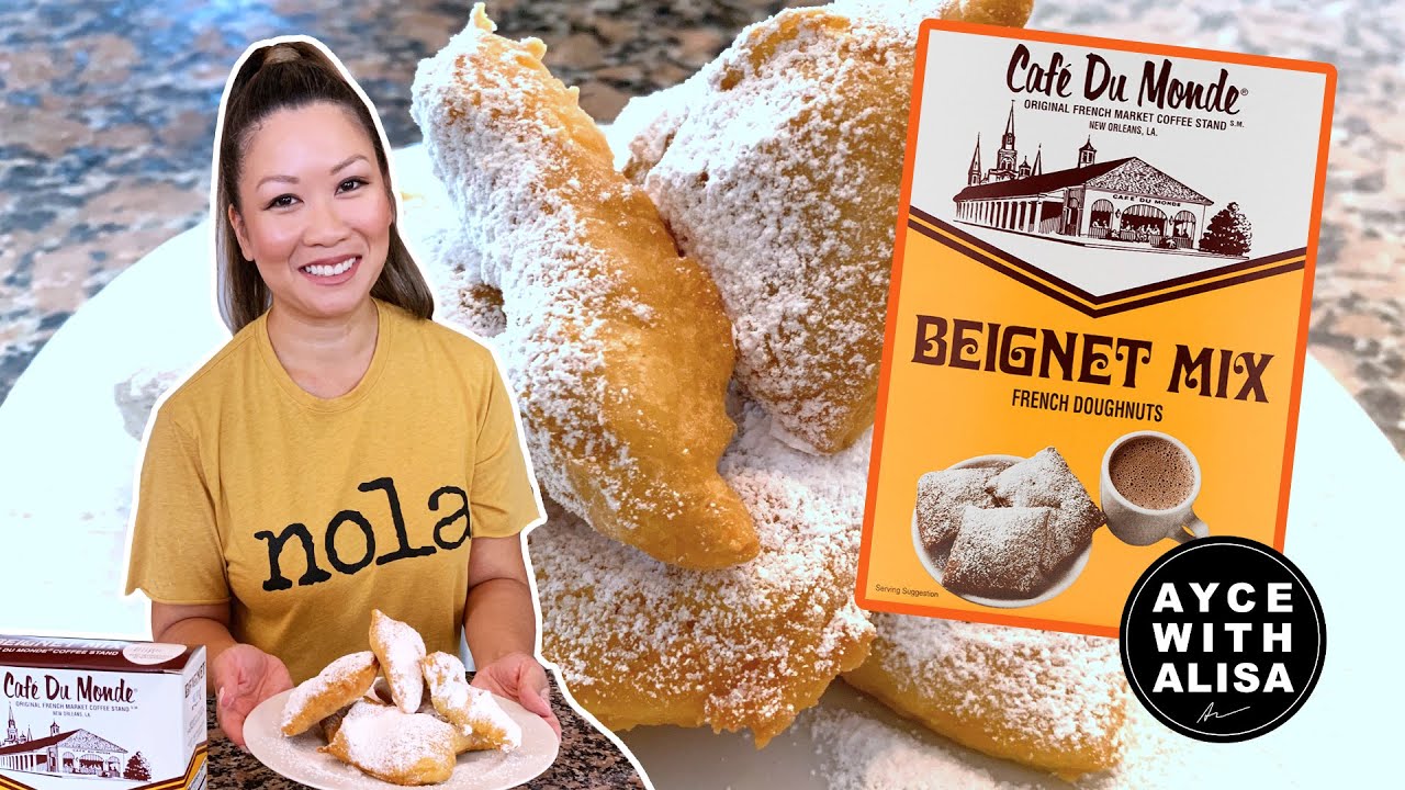 Testing Out Café Du Monde's Beignet Mix! - YouTube