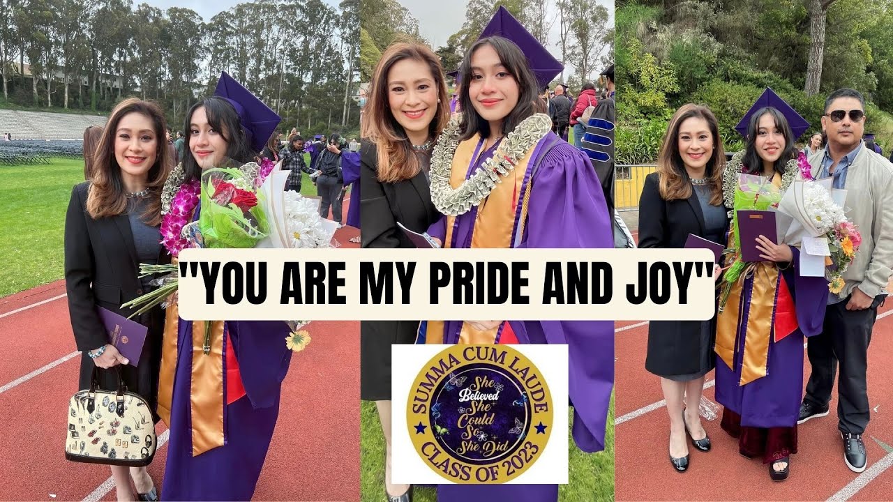 Anak ni Sheryl Cruz nagtapos ng Summa Cum Laude sa US - YouTube