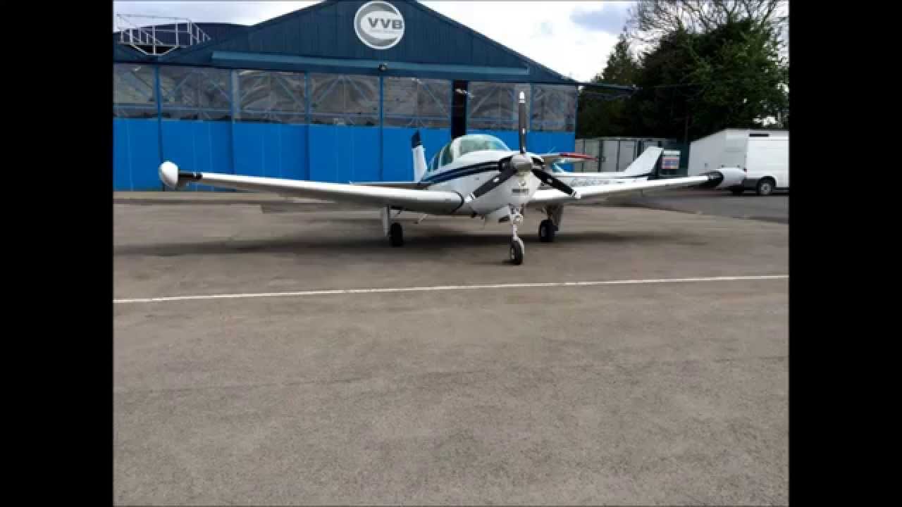 N121JF Beechcraft Bonanza - F33A BE33 - YouTube