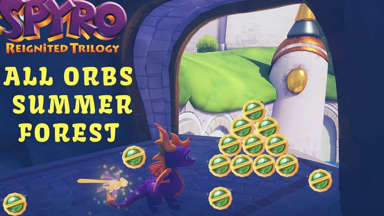 All Orbs Summer Forest | Orb Guide |Spyro Reignited Trilogy - YouTube