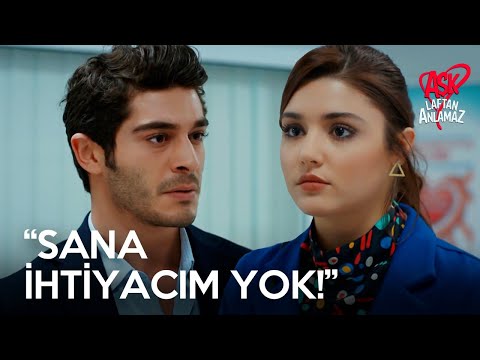 Hayat ve Murat'ın ayrılık atışması! | Aşk Laftan Anlamaz