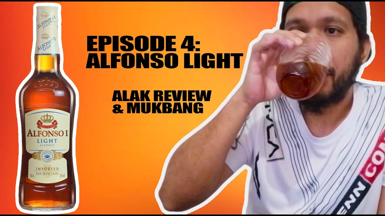 Alfonso Light - Alak Review | Alcohol Mukbang - YouTube