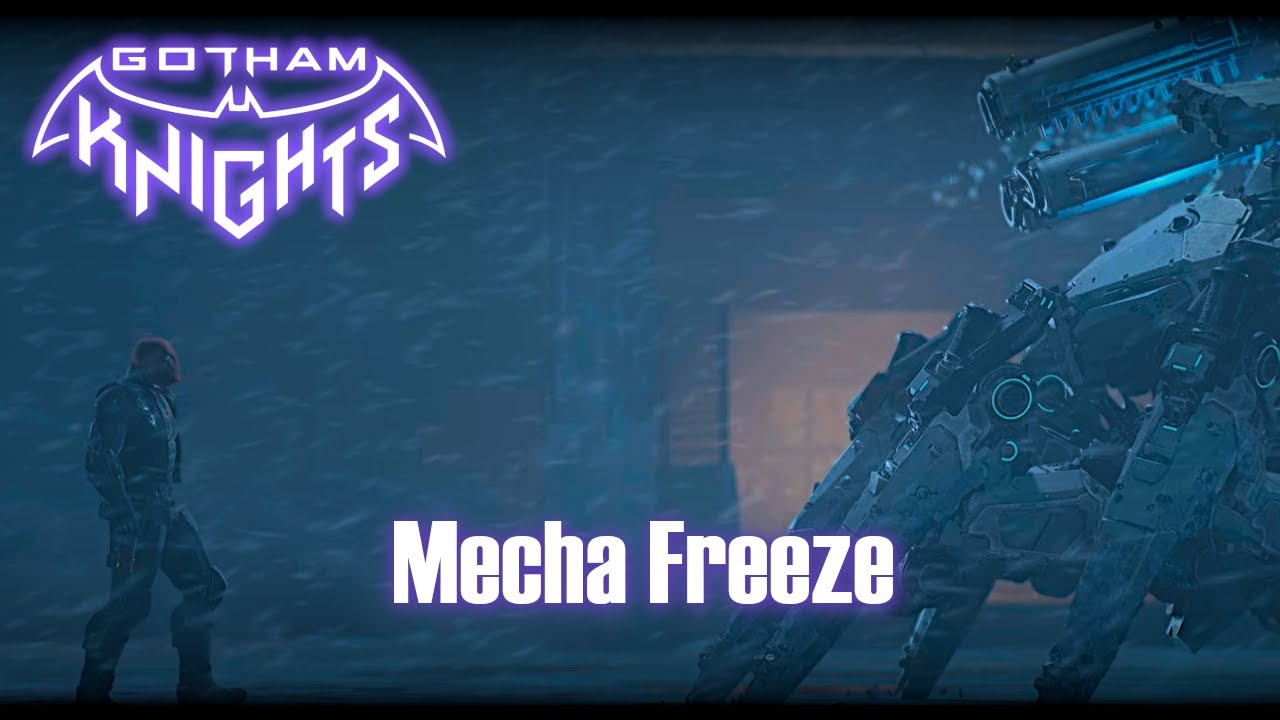 Mecha Freeze Showdown | Red Hood Gotham Knights - YouTube