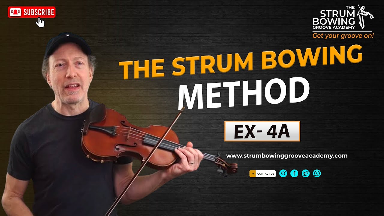 The Strum Bowing Method Ex 4A - YouTube