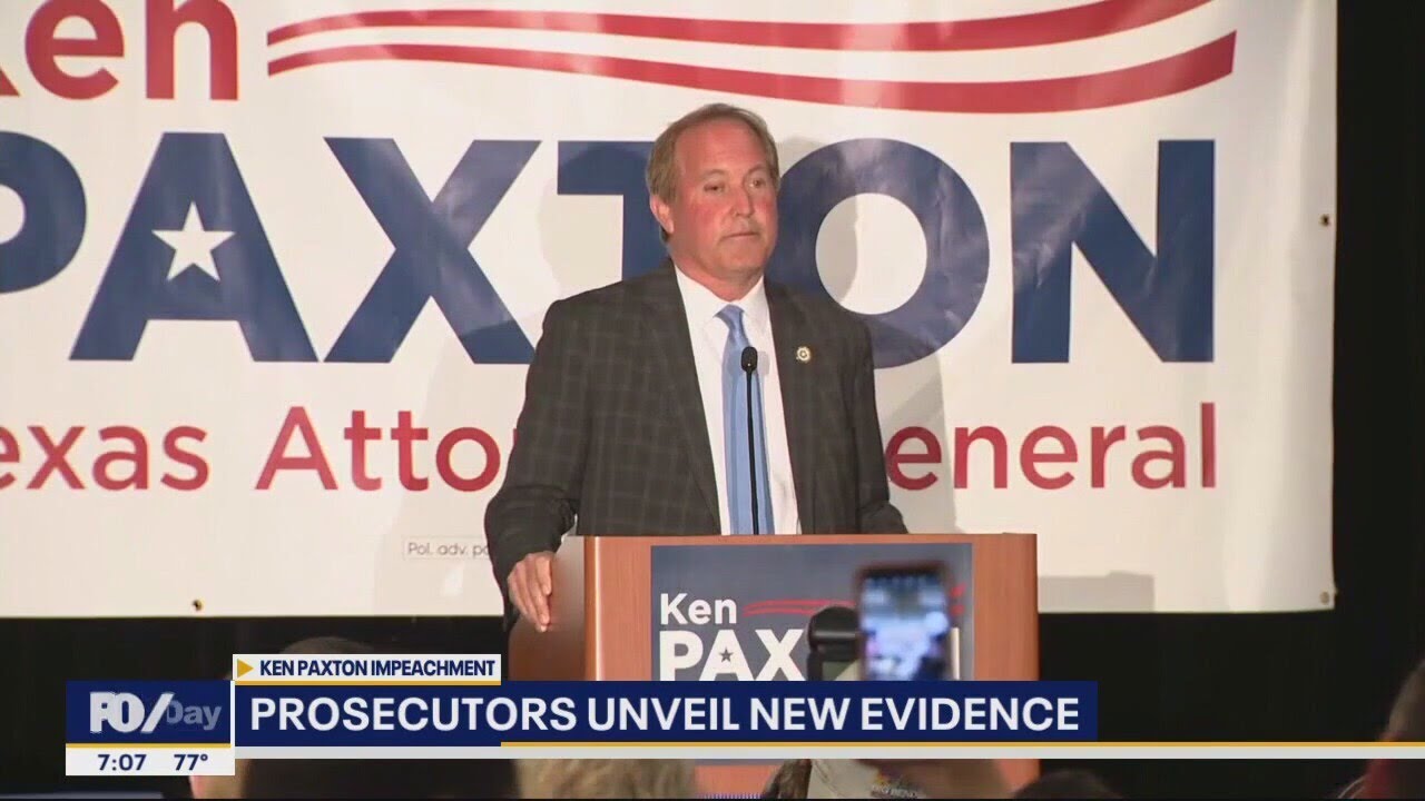 Prosecutors unveil new evidence in Ken Paxton case - YouTube