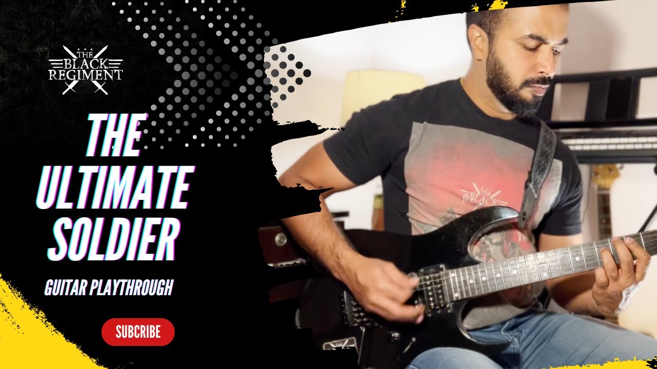 The Ultimate Soldier | Guitar Playthrough | TBR | Righteous Mutiny ...
