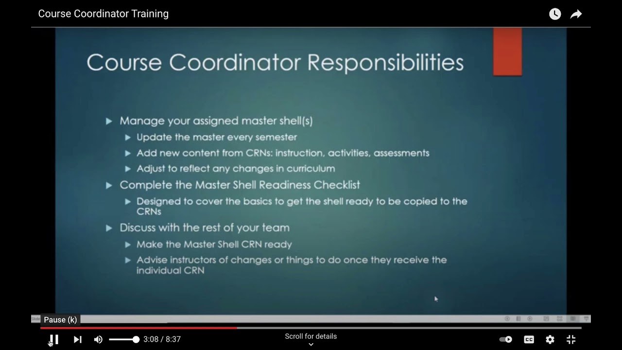 Lead Instructor Training - YouTube