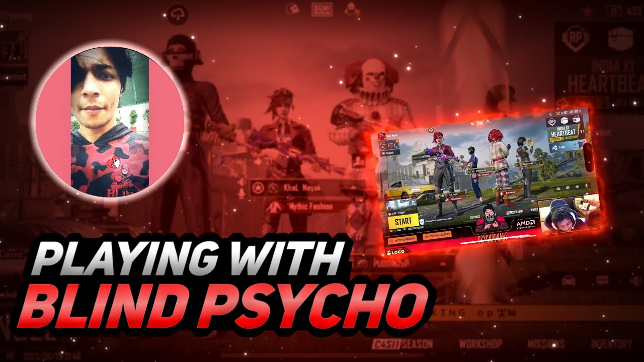 Playing with blind psycho ️‍🔥 ഞങ്ങളെ hacker കൊന്നു | SANHOK gameplay ...