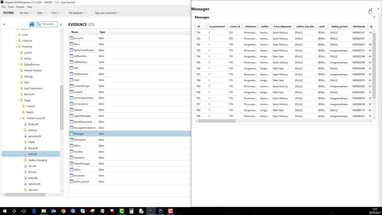 Magnet AXIOM Database Viewer - YouTube