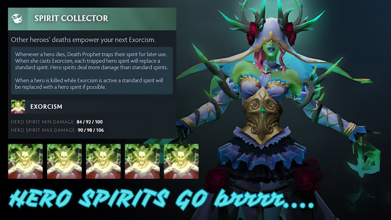 💀 Spirit Collector DEATH PROPHET gives you everything... team fight ...