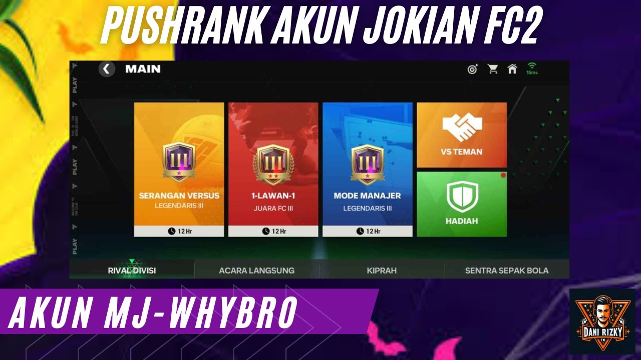 JOKI DULU FC2 #fcmobile #fcmobileindonesia #esports #esfc - YouTube