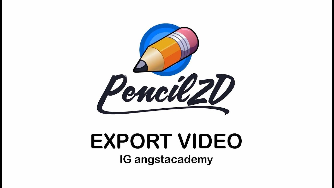 Pencil2D | Export - YouTube
