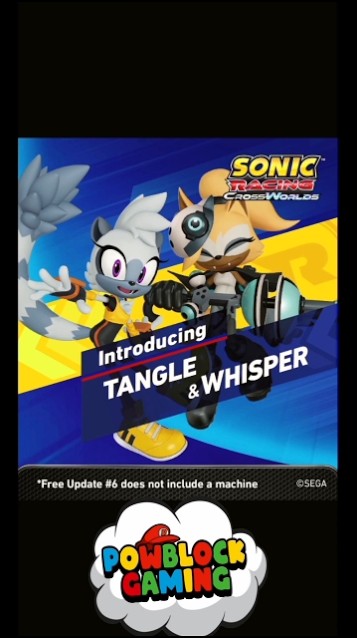 NEW IDW DUO REVEAL! Tangle & Whisper Join the Race! 🦝🐺 | Sonic Racing ...