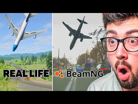 ACCIDENTES BASADOS EN LA VIDA REAL 😱 | BeamNG Drive #14