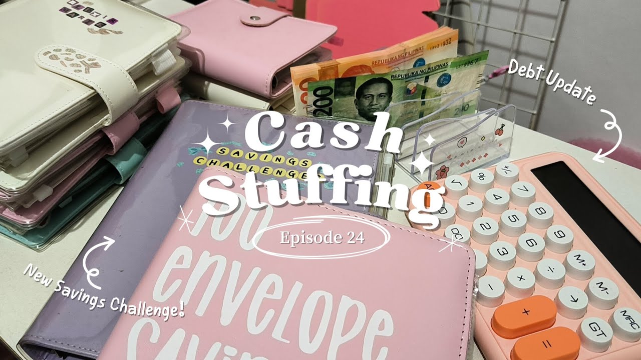 cash envelope stuffing #24 💌 savings challenges 💸 selling digital ...