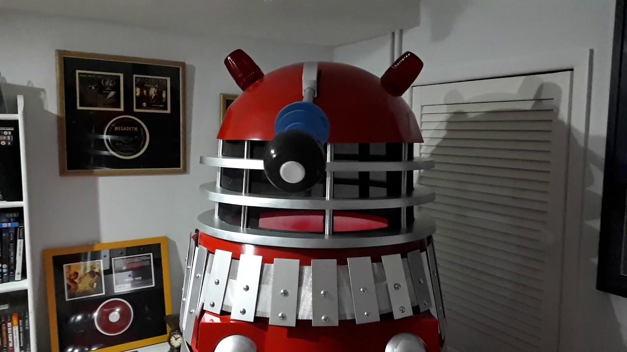 Dalek sound and light system - YouTube