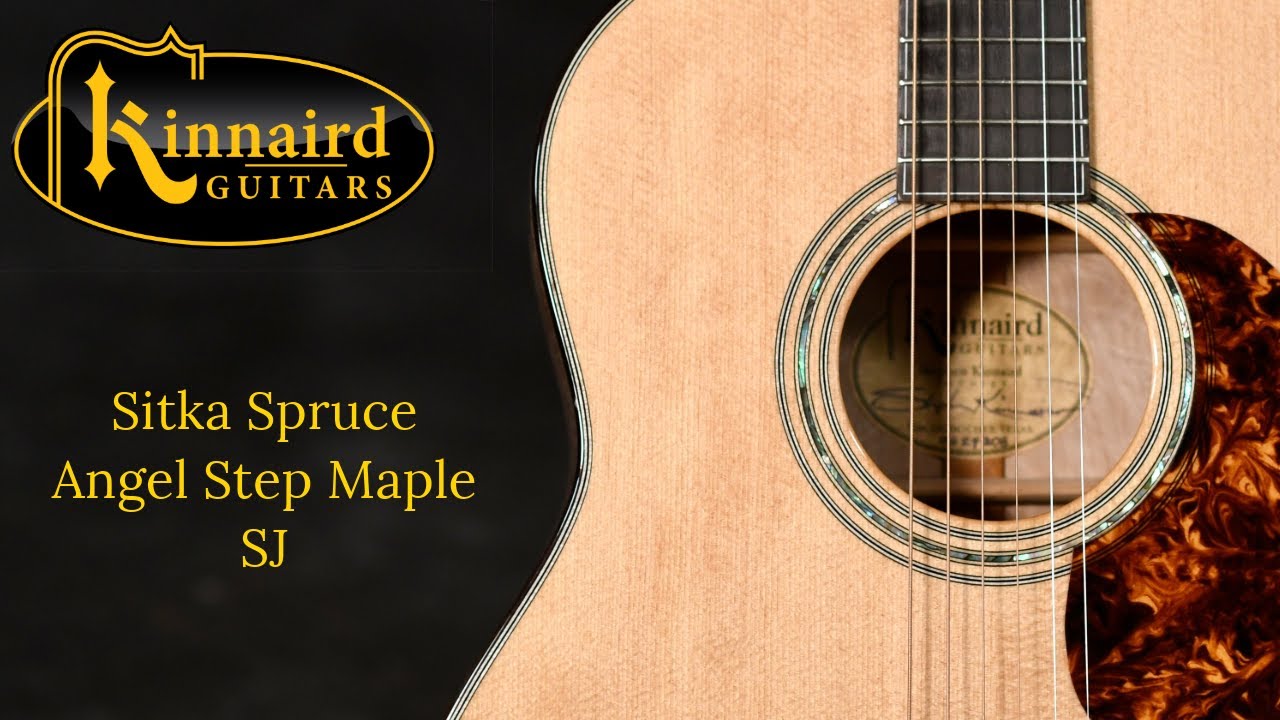 2024 Stephen Kinnaird Sitka Spruce/Angel Step Maple SJ - YouTube