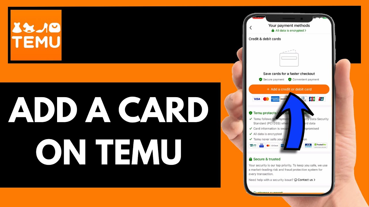 How To Add A Card On Temu - YouTube