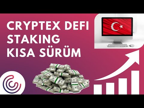 Cryptex DeFi Staking'in Türkçe Kısa Versiyonu #decentralized # ...