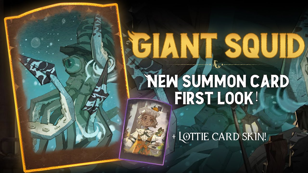 《HPMACentral》The Giant Squid [New Summon] card first look! - YouTube