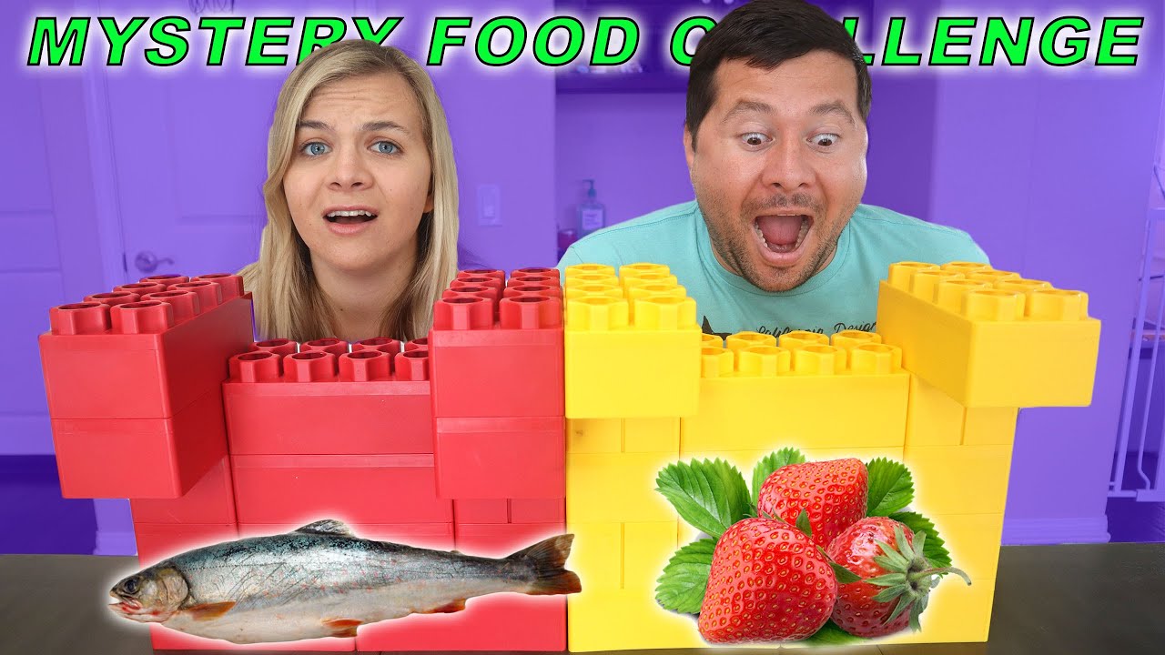 Mystery Food Challenge | Guess The Gross Food Challenge! - YouTube