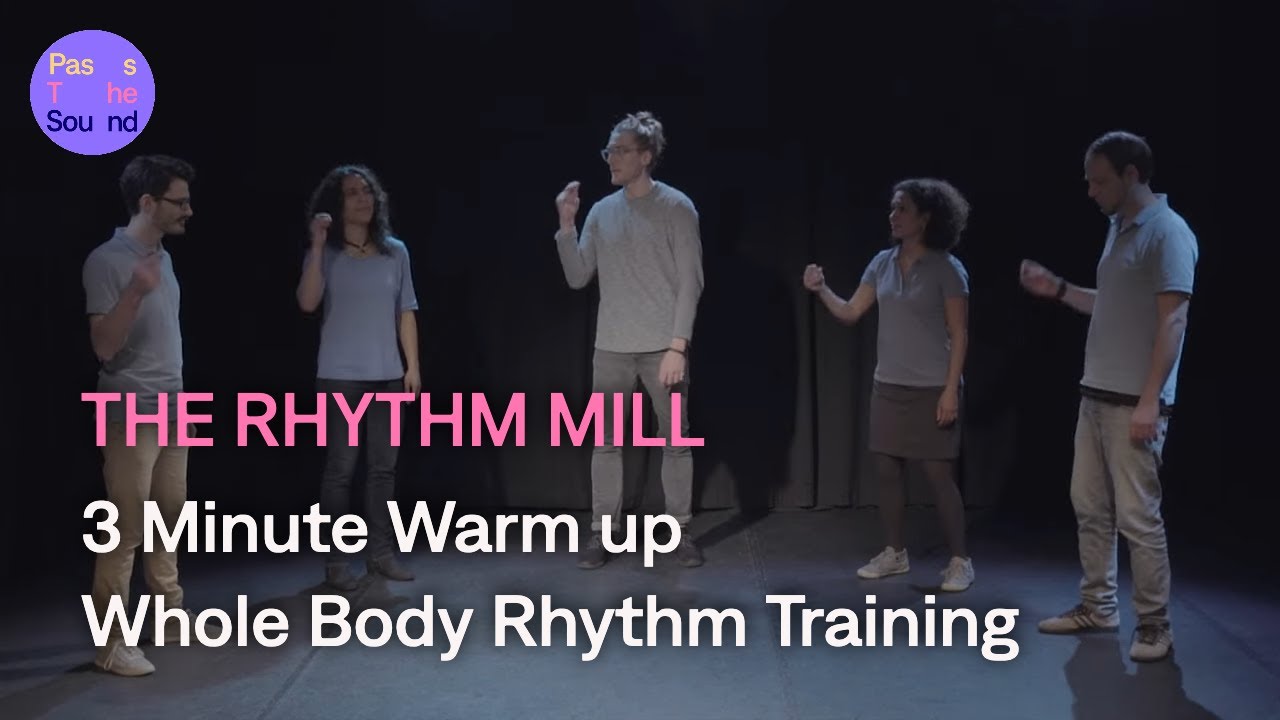 The Rhythm Mill: 3 minute rhythm training - use you whole body! - YouTube